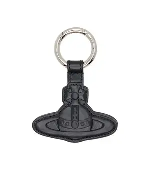 VIVIENNE WESTWOOD Orb Magnet Keychain - Black