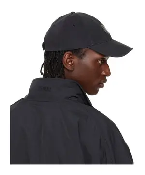 Vetements Leather Biker Cross Baseball Cap