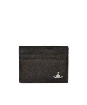 VIVIENNE WESTWOOD Orb Bifold Card Wallet - Black