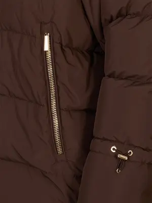MOORER Long-sleeve Zippered Cotton-padded Jacket