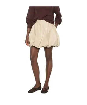 BY MALENE BIRGER Zippered Skirt - Nude