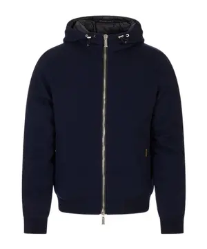 MOORER Long Sleeve Down Jacket With Hood