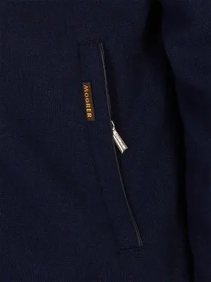 MOORER Long Sleeve Down Jacket With Hood