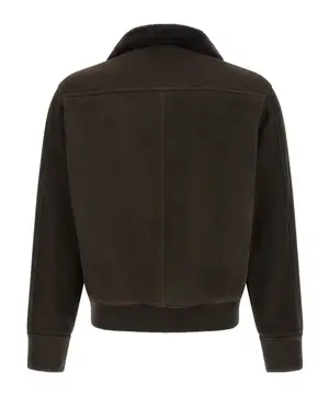 GIORGIO BRATO Long Sleeve Bomber Jacket