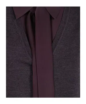 P.a.r.o.s.h Long-sleeved Knitted Cardigan