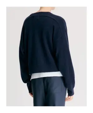 Loulou De Saison Anzor Lds V Neck Cashmere Sweater