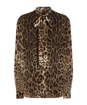 Dolce & Gabbana Long-sleeved Shirt - Brown