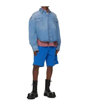 Vetements Alaska Tourist Elastic Waist Shorts