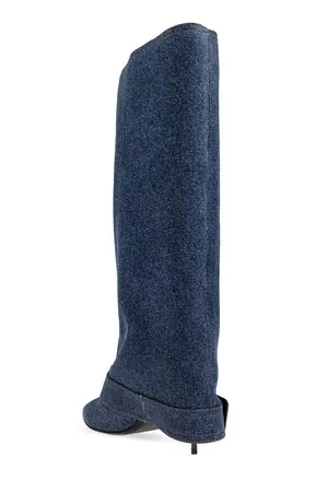 Balmain Anthem Buckled Boots
