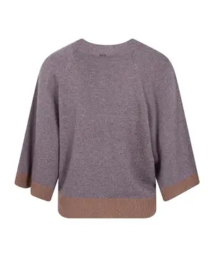 TWINSET Color-block Knit Sweater