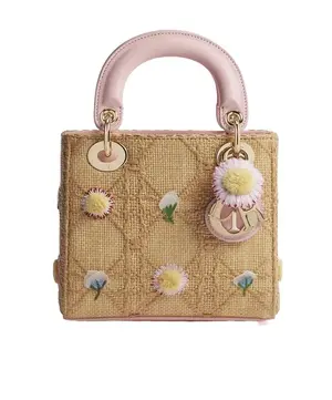 Dior Mini Lady Shoulder Bag - Nude
