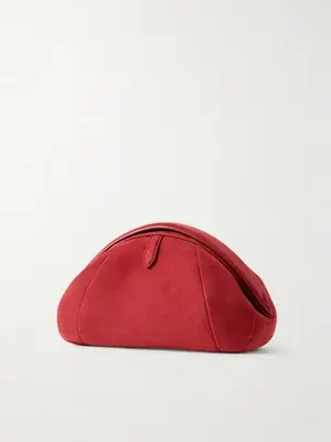 Alaïa Suede Clutch