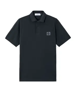 Stone Island Short-sleeved Polo Shirt - Blue