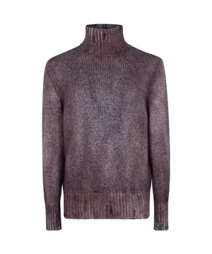 Avant Toi Long Sleeve Turtleneck Pullover Sweater