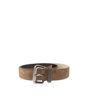 Brunello Cucinelli Buckle Belt - Brown