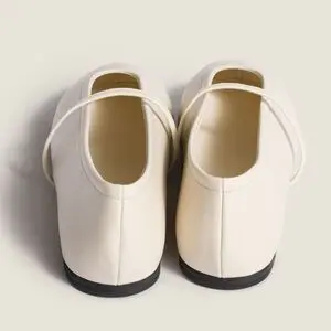Miu Miu Nappa Leather Ballerinas