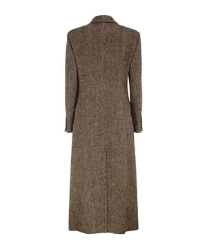 Brunello Cucinelli Double-breasted Herringbone Coat