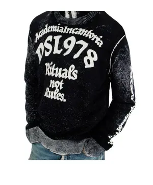 DIESEL® Dsl1978" Graphic Long Sleeve Sweater