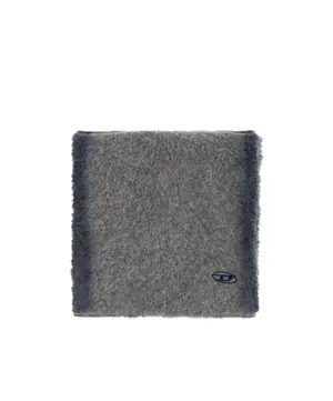 DIESEL® Logo Scarf - Gray