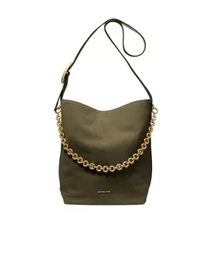 Michael Kors Large Chain Shoulder Bag - Loden