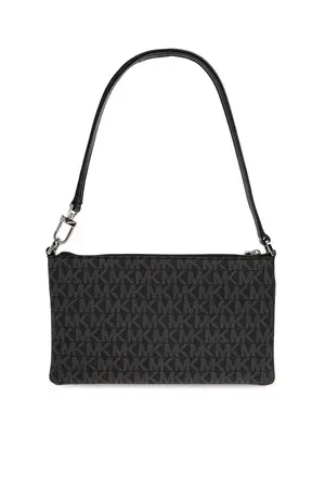 Michael Kors Jet Set Medium Signature Logo Convertible Wristlet