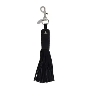 VIVIENNE WESTWOOD Tassel Keychain - Black