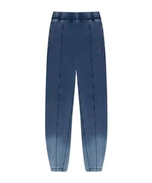 DIESEL® Elastic-waist Athletic Pants - Blue