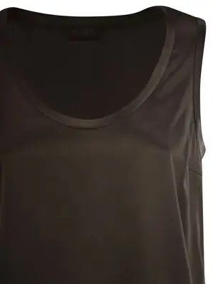 Brunello Cucinelli Stretch Silk Satin Top