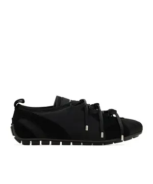 Simone Rocha Round-toe Ballet Flats - Black