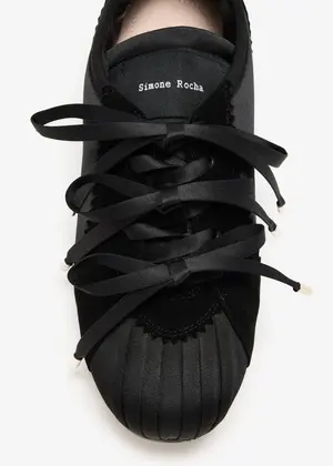 Simone Rocha Round-toe Ballet Flats