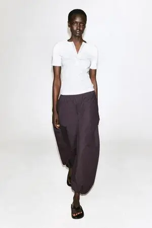 Cos Fluid Cotton Balloon Pants