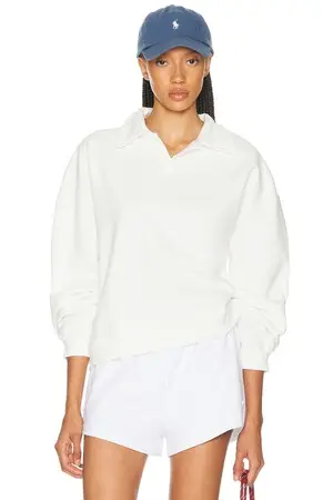 H-o-r-s-e The Polo Sweatshirt - Ivory