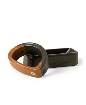 UNCOMMON GOODS Cast Iron Rocking Mortar & Pestle Dkb Household Usa - Multi