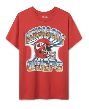 Junk Food Clothing Kansas City Chiefs Heroic Tee - Red