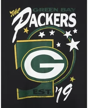 Junk Food Clothing Green Bay Packers Star Power Graphic T-shirt