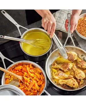 DEMEYERE Industry 5 Stainless Steel Cookware, Set Of 10
