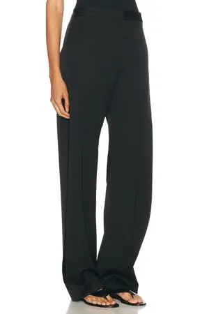 Brandon Maxwell Parks Pleated Trouser
