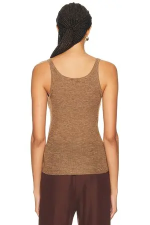 Gabriela Hearst Cinxia Ribbed Tank Top