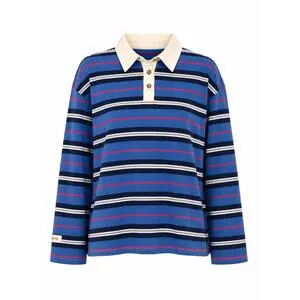 MIND TRAVELER Filipa Navy Polo Shirt - Blue