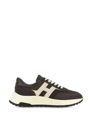 Hogan Hyperlight Leather Sneakers - Brown