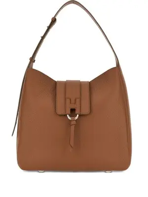Hogan Leather Hobo Bag