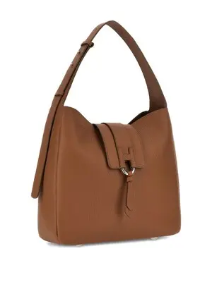 Hogan Leather Hobo Bag