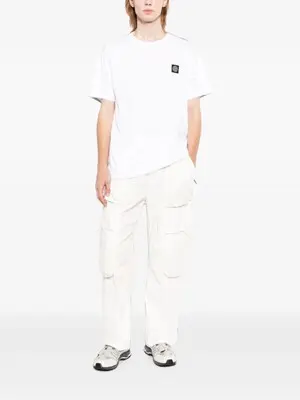 Stone Island Logo Cotton T-shirt