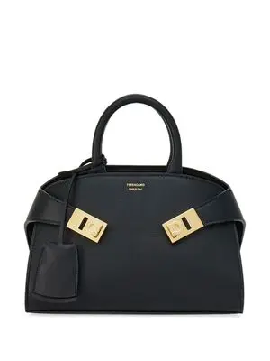 FERRAGAMO Hug Mini Leather Handbag - Multicolor