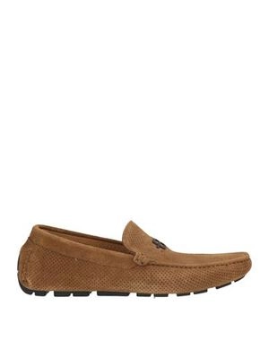 BALDININI Suede Loafers - Camel