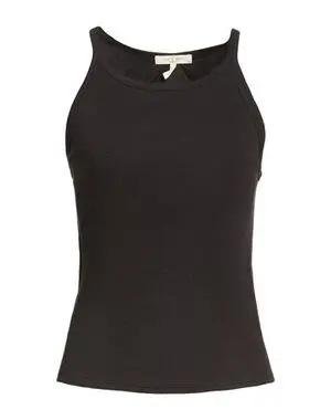 Rag & Bone Tank Top Size Organic Cotton, Elastane - Black