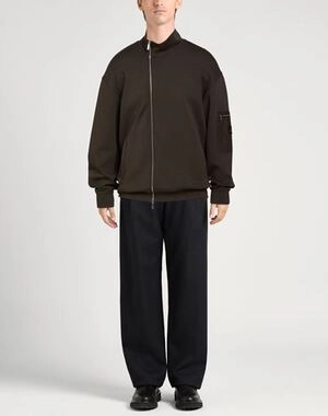 Armani Exchange Long Sleeve Zip-up Sweatshirt - Green
