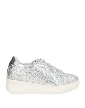 FORNARINA Sneakers Size Textile Fibers - Silver