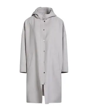 Herno Overcoat & Trench Coat Light Size Virgin Wool, Polyester - Grey
