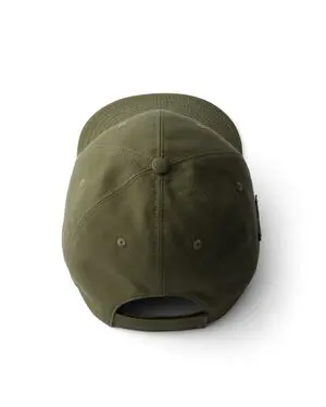 Prada Technical Fabric Baseball Cap - Forest Green